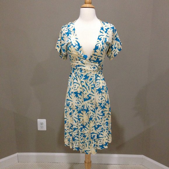 Diane Von Furstenberg | Dresses | Authentic Diane Von Furstenberg Print ...